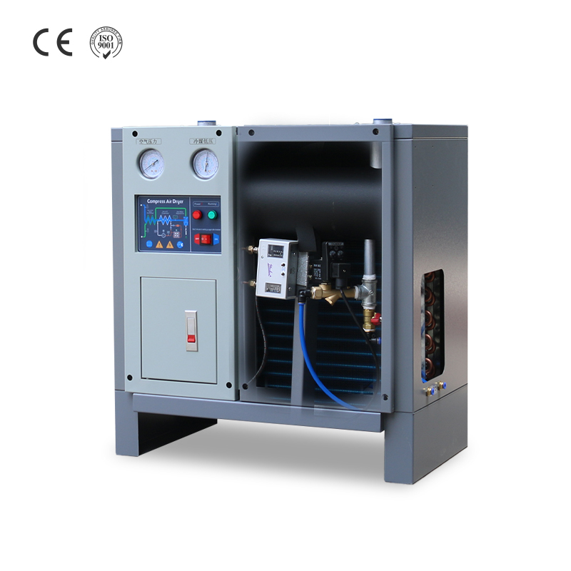 Why is there still water in the compressed air with a refrigerated ...